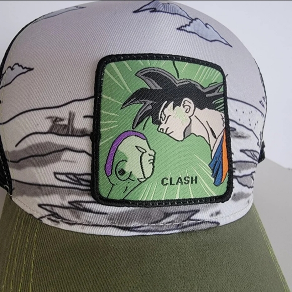 Source Unknown | Accessories | Dragonball Z Goku Vs Frieza Clash Black ...